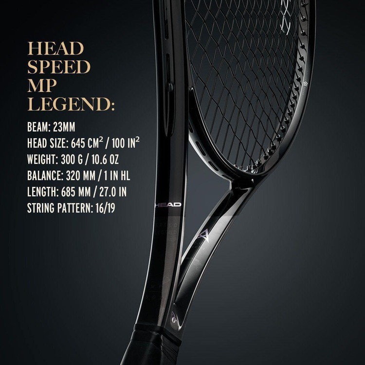 Vợt Tennis Head Speed MP Legend (300Gr) - Giataco